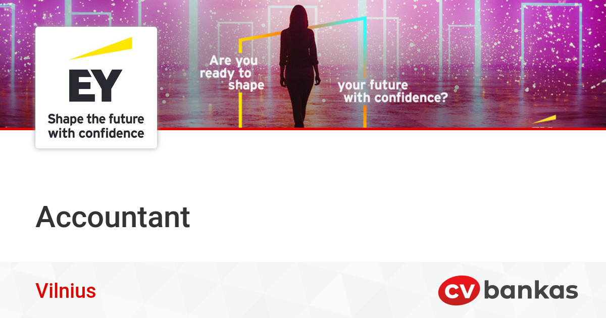 Accountant Vilnius, EY | CVbankas.lt