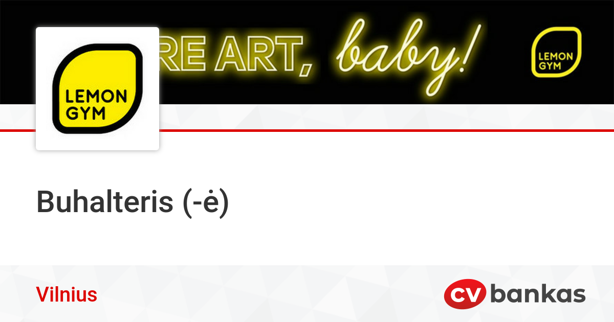 Buhalteris (-ė) Vilniuje, UAB „Impuls LTU“ | CVbankas.lt