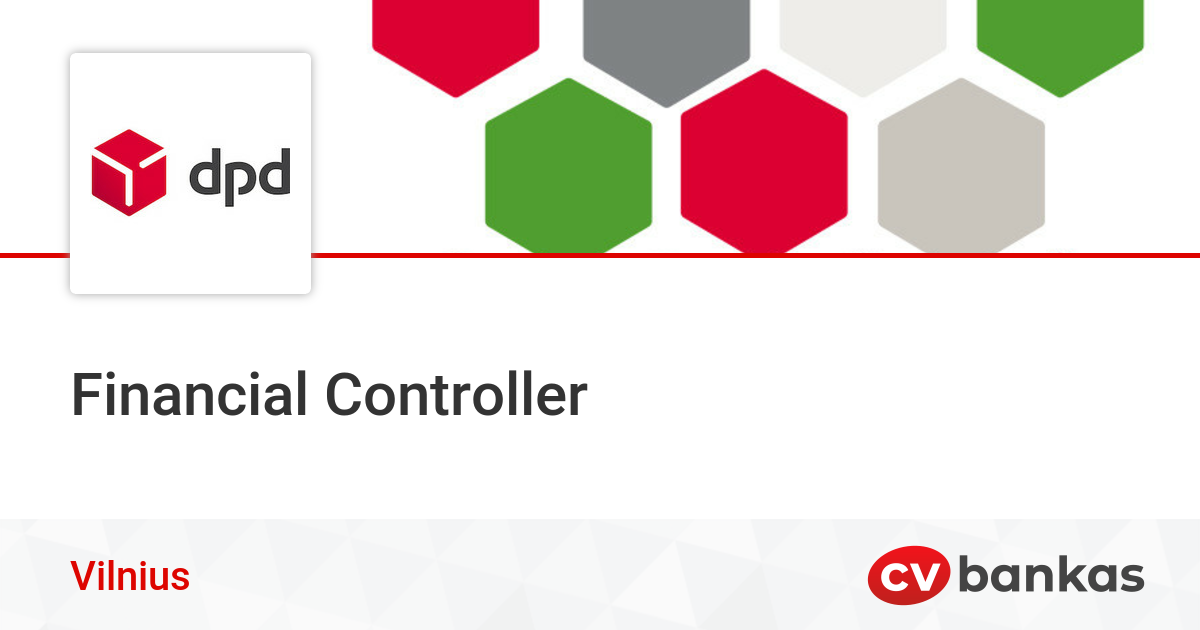 Financial Controller Vilnius, UAB „DPD Lietuva“ | CVbankas.lt