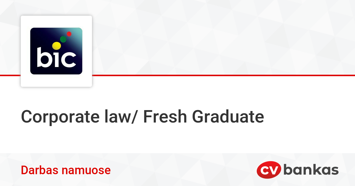 Corporate law/ Fresh Graduate Work from home, BRIGHT INTEGRATED SUPPORT ...