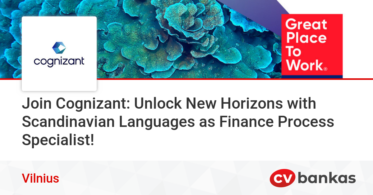 Join Cognizant: Unlock New Horizons with Scandinavian Languages as ...