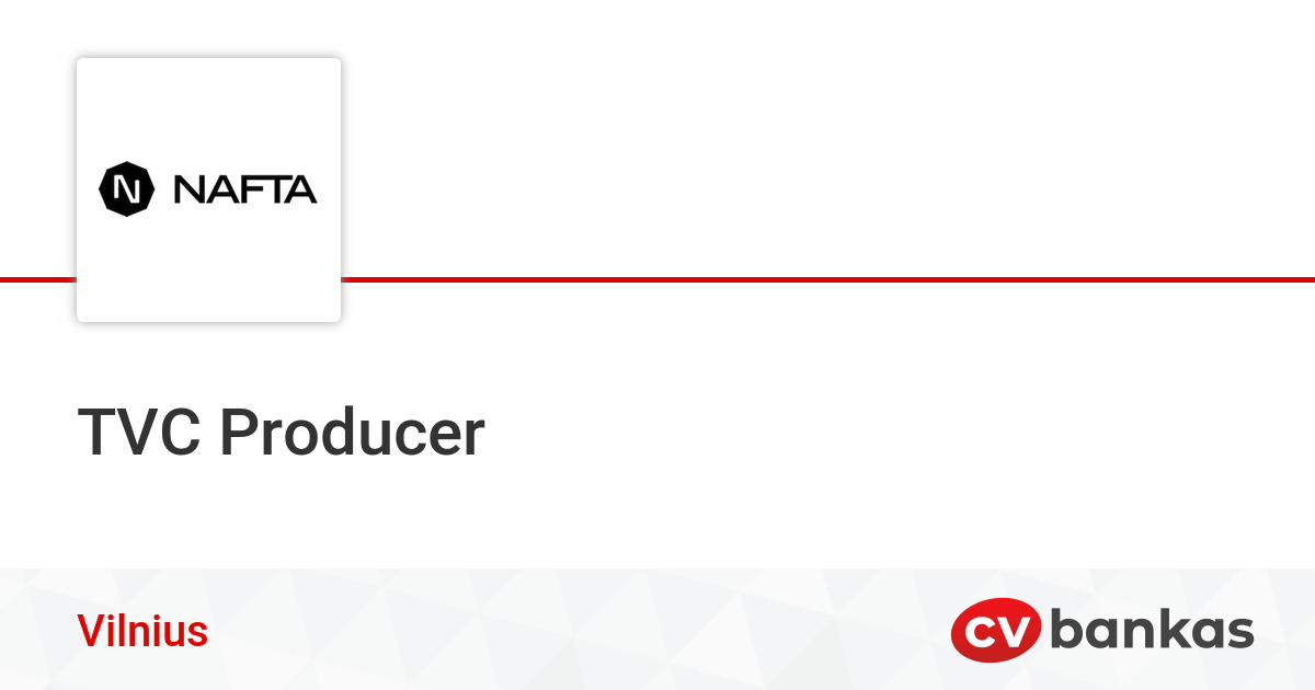 TVC Producer Vilniuje, UAB „AMSTON“ | CVbankas.lt