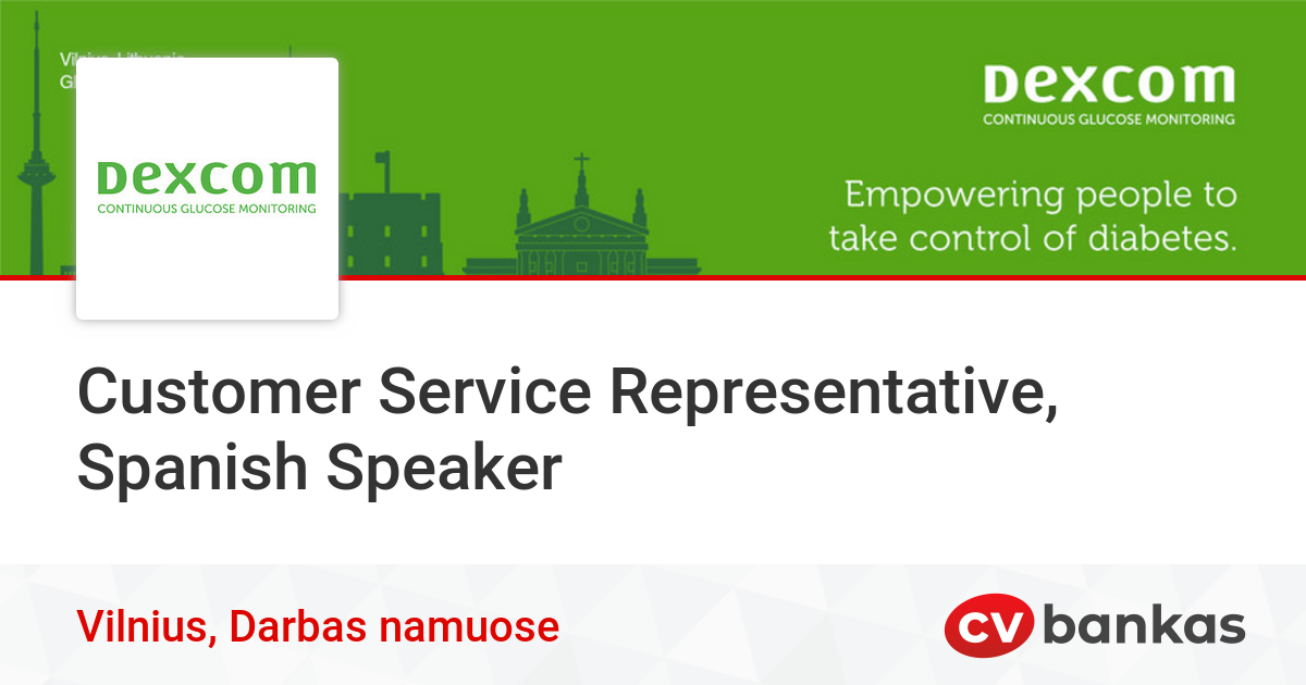 Customer Service Representative, Spanish Speaker Vilnius, Work from ...